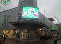 China P6 Outdoor Full Color LED Display 6500cd/m2 Brightness 27777 Dots per Sqm Waterproof IP65 for sale