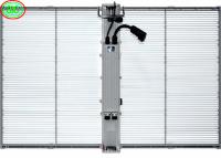 China P3.9-7.8mm Indoor Transparent LED Screen Full Color SMD Display 500x500mm for sale