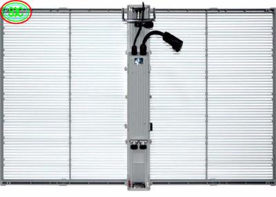 China P3.9-7.8mm Indoor Transparent LED Screen Full Color SMD Display 500x500mm for sale