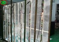 China Indoor Transparent LED Screen 3.91mm 7.82mm High Transparency Glass Display for Showcase for sale