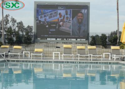 China Outdoor Full Color LED Display SMD3535 P10 10000 Dots per m² 6000 cd/m² Brightness for sale