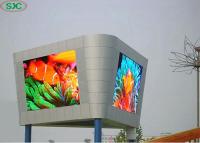 China Outdoor Full Color LED Display SMD3535 P10 10000 Dots per m² 6000 cd/m² Brightness for sale