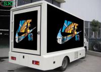 China Outdoor LED Truck Display Screen P6 P8 P10 6500cd Brightness Mobile Advertising for sale