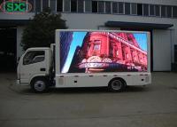 China Truck Advertising LED Display Screen P6 1/4 Scan 6500cd Brightness Outdoor Mobile Billboard for sale