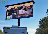 China Auto Up Down Outdoor Full Color P6 LED Display Trailer for Car Cinema 6500cd for sale