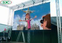 China Outdoor Rental LED Display 3.91mm Pitch 6500cd Brightness Hanging Screen for sale