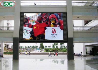 China P6 Outdoor Full Color LED Display 6500cd/m2 Brightness 2000Hz Refresh Rate SMD 3535 for sale
