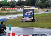 China Full Color LED Truck Display Screen 10mm Pixel Pitch 10000 Dots per Sqm Outdoor Advertising for sale