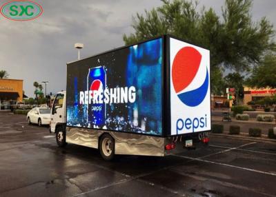 China P6 Mobile Truck LED Display 192x192mm SMD2727 Full Color IP65 Outdoor for sale