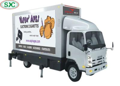 China Computer Synchronous Control Mode Mobile Truck LED Screen with and 1000hours Average No Failure for sale