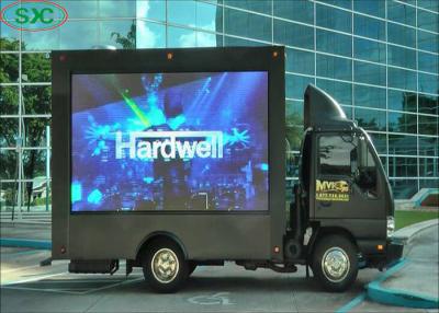 China Outdoor P10 Mobile Truck LED Display Screen 10000 Dots per Sqm Easy Installation for sale