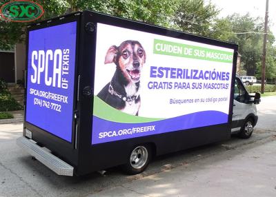 China Full Color RGB Trailer Mounted LED Screen P6 P8 P10 Mobile Billboard SMD Outdoor for sale