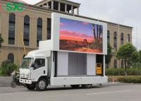 China Waterproof HD Mobile LED Truck Advertising Display 6500cd/m2 Brightness 6mm Pixel Pitch for sale