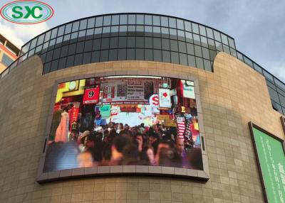 China Outdoor P10 Full Color LED Video Wall 960x960mm Cabinet 10000 Dots/m² for sale