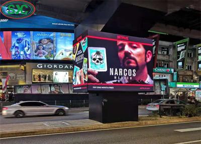 China DIP P10 10mm Outdoor LED Display Full Color 960x960mm Cabinet 6000cd/m² Brightness for sale