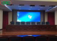 China Indoor P4 LED Display 768x768mm Iron Steel Cabinet 1500cd/m² Brightness Fixed Wall Installation for sale