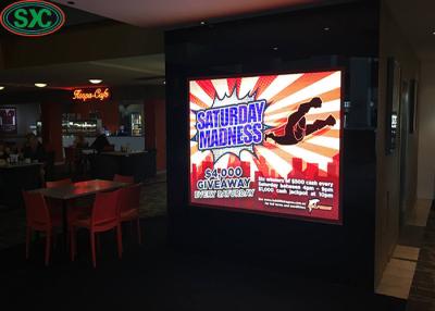 China Wall Mounted Indoor Full Color LED Display Advertising Screen P4 High Performance for sale