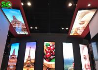 China P3 Ultra Thin Portable Flexible Digital LED Poster Display 4cm Thickness 192x192mm Module 111111 Pixels/m² for sale