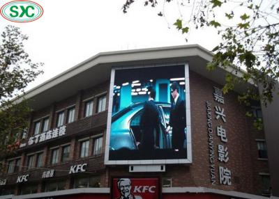 China Outdoor Full Color LED Display Screen P6 6000cd/m2 Brightness 960x960mm Cabinet for sale