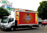 China P10 Outdoor Mobile Truck LED Display Screen 5500cd/m2 Brightness 10mm Pixel Pitch for sale