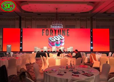 China Light Weight Rental LED Screen 1200cd Brightness P2 for Events Live Stage for sale