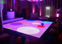 China Waterproof Interactive LED Dance Floor Display P4.81 DC 15V Die Casting Aluminum for sale