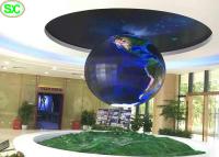 China 360° Flexible Sphere LED Display Ball P6 192x192mm 27,778 Pixels/m² for Advertising for sale
