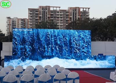 China Outdoor Waterproof Stage LED Screen P3.91 Die Cast Aluminum 8000cd Brightness for sale