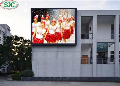 China Super bright stable video Outdoor p10 full color led display screen for sale