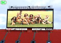 China P10 Outdoor Stadium LED Display Billboards 8000cd Brightness WIFI Control for sale