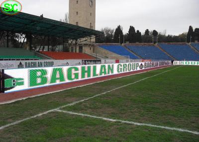 China P10 RGB Outdoor Football Stadium LED Display 10000pixels per sqm 5000Hz Refresh Rate for sale