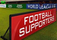 China Advertisement Video Perimeter Stadium Led Display Screens With Soft Protecting Mask for sale