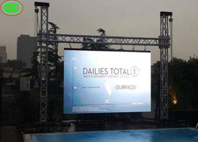 China P6 Outdoor Rental LED Display Wall 62500 Pixels per sqm for Commercial Advertising for sale