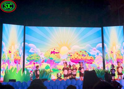 China P3.91 Indoor Stage LED Display Panel 500x500mm Full Color Video Screen 128x128 Resolution for sale