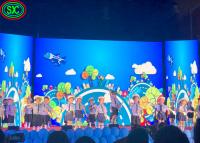 China P3.91 Indoor Stage LED Display Panel 500x500mm Full Color Video Screen 128x128 Resolution for sale