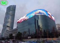 China P10 Outdoor SMD LED Video Wall Panel 320x160mm 1R1G1B 10000pixels/m² Fixed Advertising Display for sale