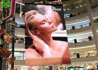 China P2 Indoor Slim Hanging Full Color LED Display 3D Sign 250000 Pixels per sqm for sale
