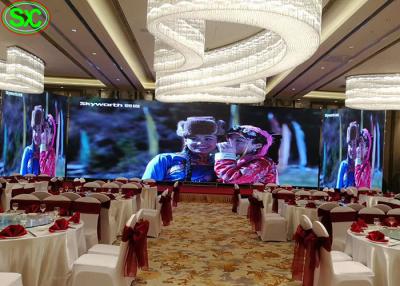 China P2 Indoor Slim Hanging Full Color LED Display 3D Sign 250000 Pixels per sqm for sale
