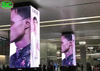 China Digital Signage Panel Full Color Led Display Board Indoor Cubic 360 Degree P4 for sale