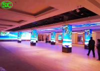 China P3 Cube Pillar LED Screen Video Wall - 192x192mm Module Size, 111,111 Pixels/m² for Indoor Column Displays for sale
