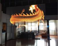 China SMD2121 Transparent LED Screen Full Color Advertisement Window Signage for sale