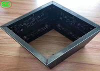 China 3d Indoor Full Color LED Display P2.5 Pillars 90 Degree Cubic Screen Stands for sale