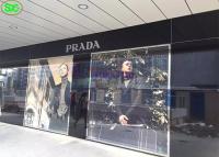 China Full Color Transparent LED Panel SMD2121 4mm Pixel Pitch 2000cd Brightness Signage for sale