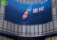 China Arc Indoor Full Color LED Display Video Screen P3.91 Advertisements for sale