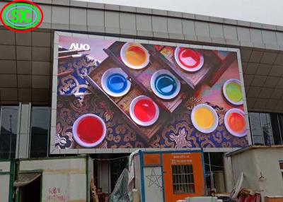 China P6 Outdoor Full Color LED Display 5500cd/m² Brightness IP65 Rated Advertising Screen for sale