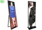China Ultra Thin LED Poster Display Board 3mm Pitch Portable 4cm Thickness AC85-264V for sale