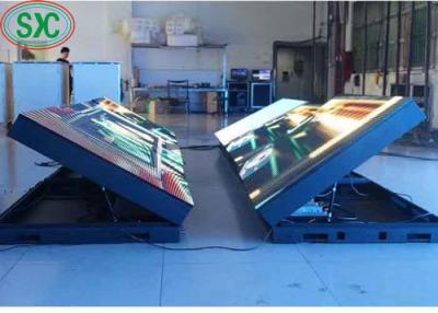 China IP65 Outdoor LED Display Die Cast Aluminum Cabinet P4 256x128mm Waterproof Screen for sale