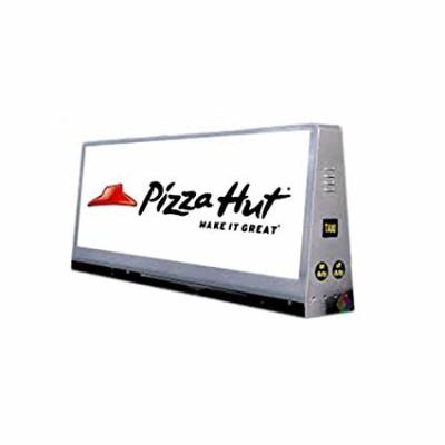 China SCXK P2.5 Vehicle LED Sign Display 96x32cm DC 5V Outdoor Advertising Screen for sale