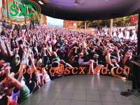 China Indoor Rental LED Display P3.91 P4.81 500x500mm Curved Stage LED Screen for Advertising for sale