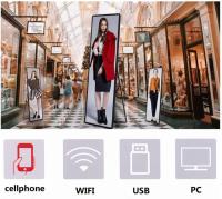 China Indoor Poster Advertising Display Stands for sale